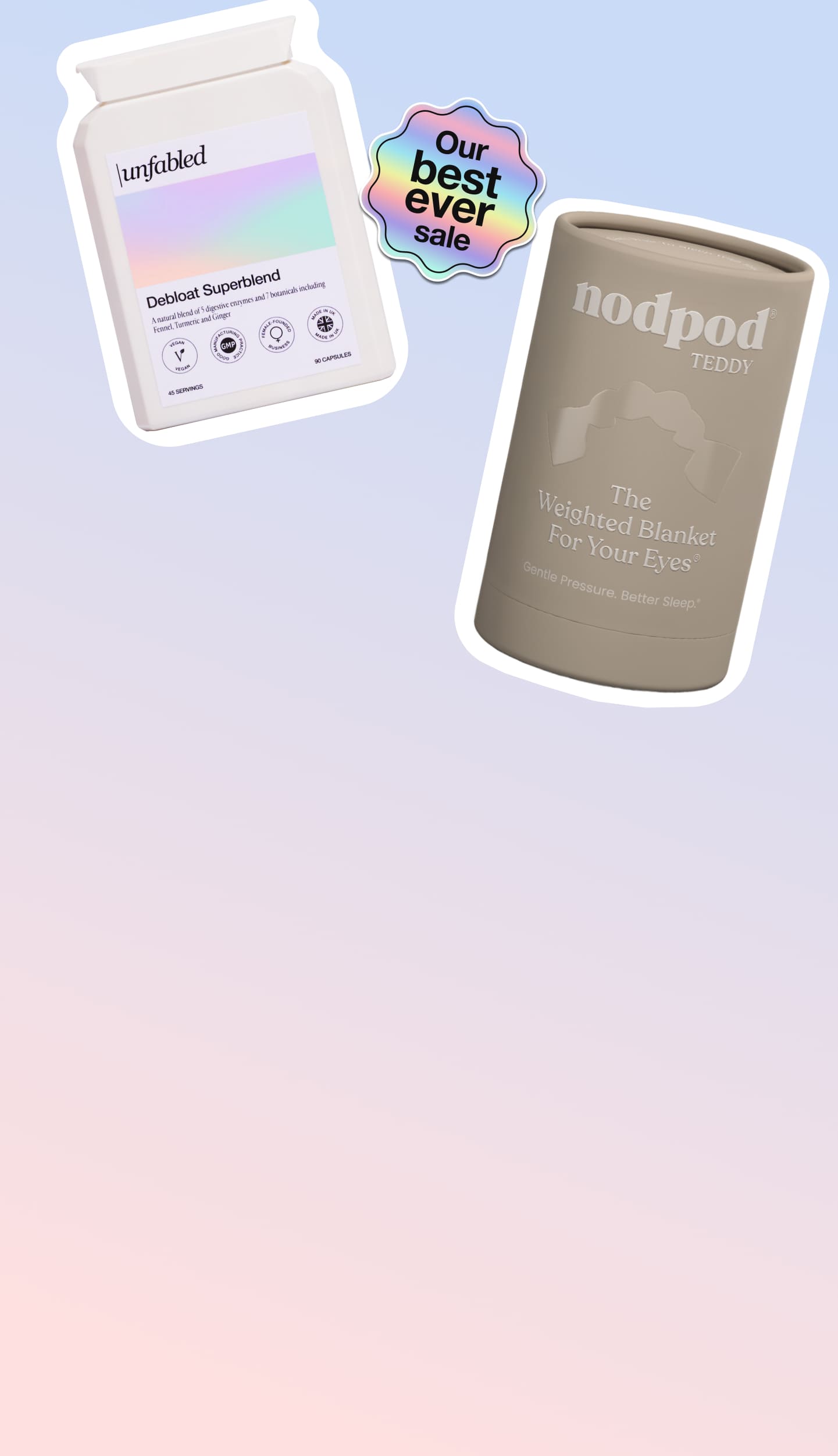 Unfabled | Sustainable Health & Wellness Products, Delivered