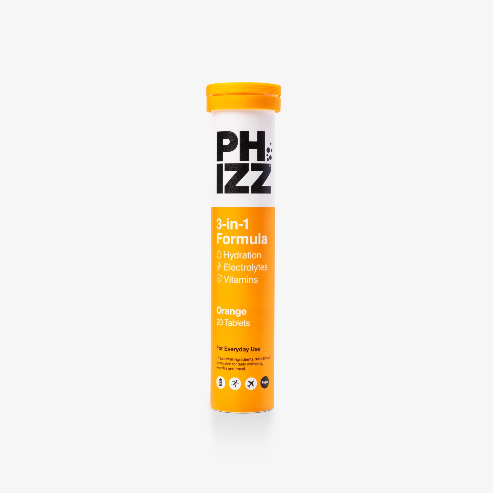 Phizz | Orange Effervescent Hydration Tablets - 20 tablets – Unfabled