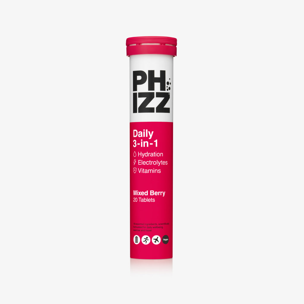 Phizz | Mixed Berry Effervescent Hydration Tablets - 20 Tablets – Unfabled