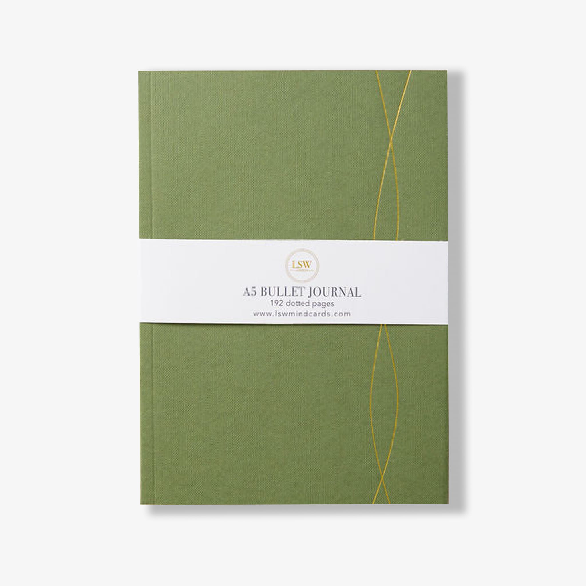LSW London | Bullet Journal in Mid Green - A5 – Unfabled
